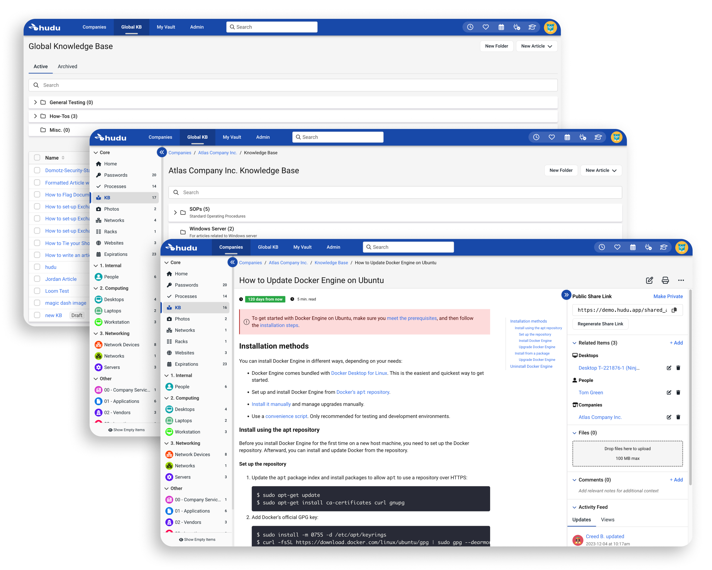 Modern IT Documentation | Hudu