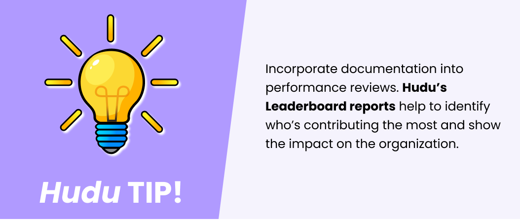 Build a strong documentation culture with Hudu | Blog